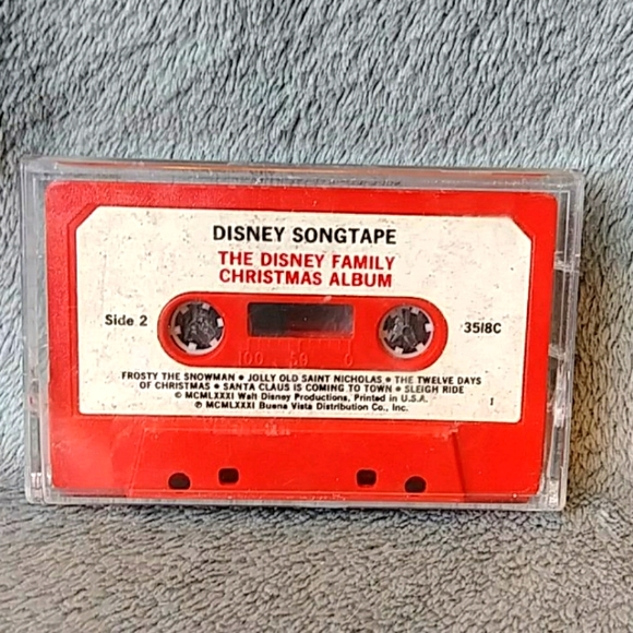 Disney | Holiday | Vintage Disney Family Christmas Album Cassette ...